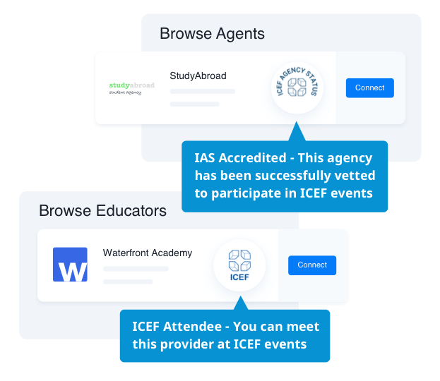 Edvisor partners with ICEF