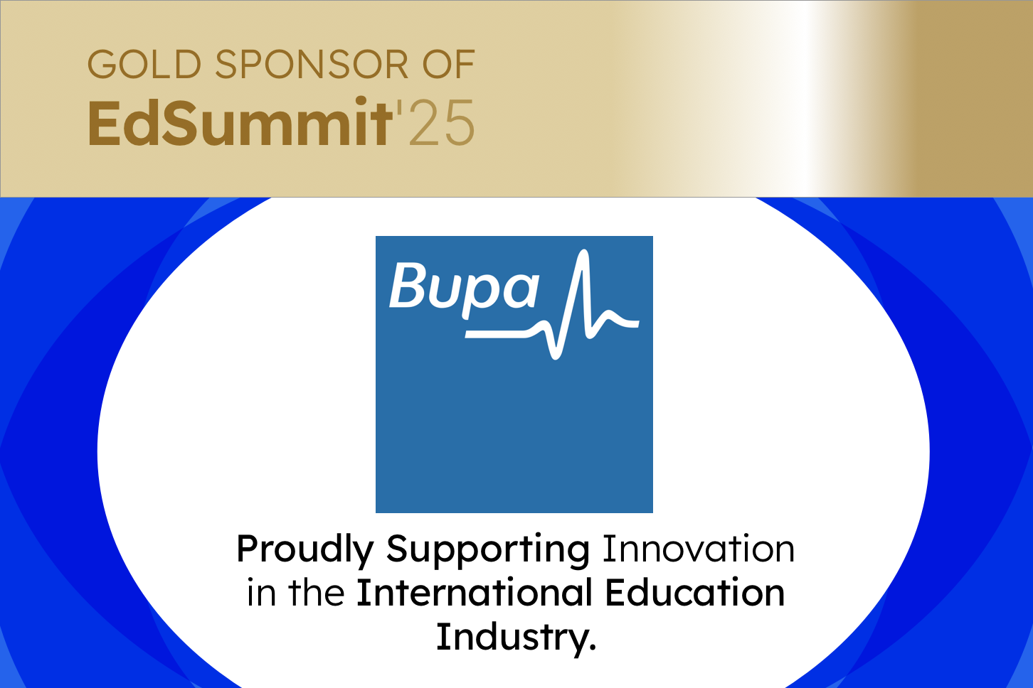 BUPA Joins EdSummit’25 as a Gold Sponsor